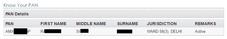 How to know someone’s PAN number? - Bankers' Club